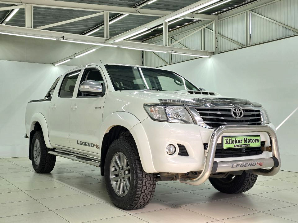 TOYOTA HILUX 3.0 D-4D D/CAB R/BODY RAIDER LEGEND 45 AT for sale ...